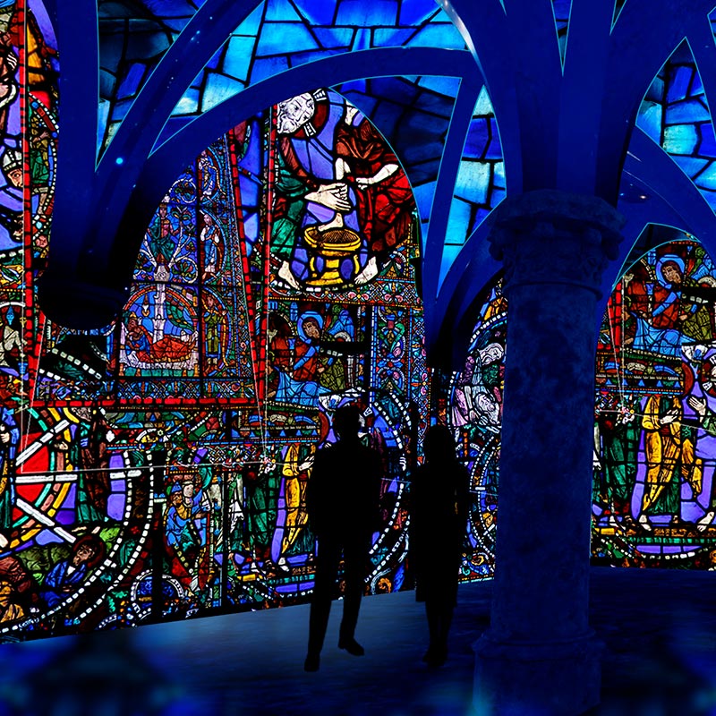 Spectacle immersif, Chartres, mille ans d'éclat 2025